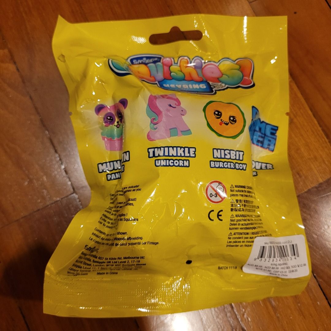 SMIGGLE Squishies Keyring Munchkin(Panda Cone), Hobbies & Toys, Toys ...