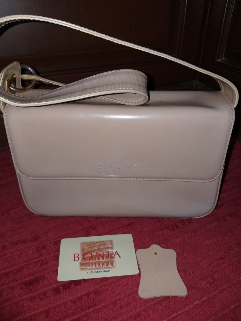 Vintage Solderbag BONIA authentic, Fesyen Wanita, Tas & Dompet di Carousell