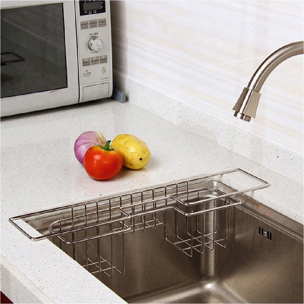 Stainless Steel Kitchen Sink Rack / Over Sink / Rust Resistant ...