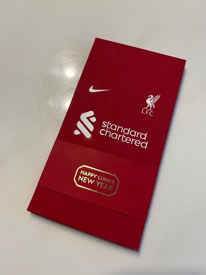 Standard Chartered Liverpool Angpao Red Packet 2023 Limited Edition ...
