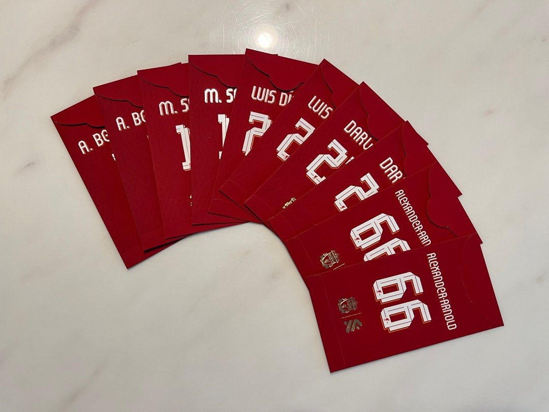 Standard Chartered Liverpool Angpao Red Packet 2023 Limited Edition ...