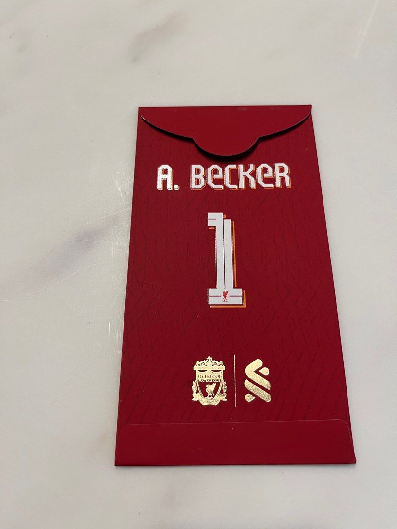 Standard Chartered Liverpool Angpao Red Packet 2023 Limited Edition ...