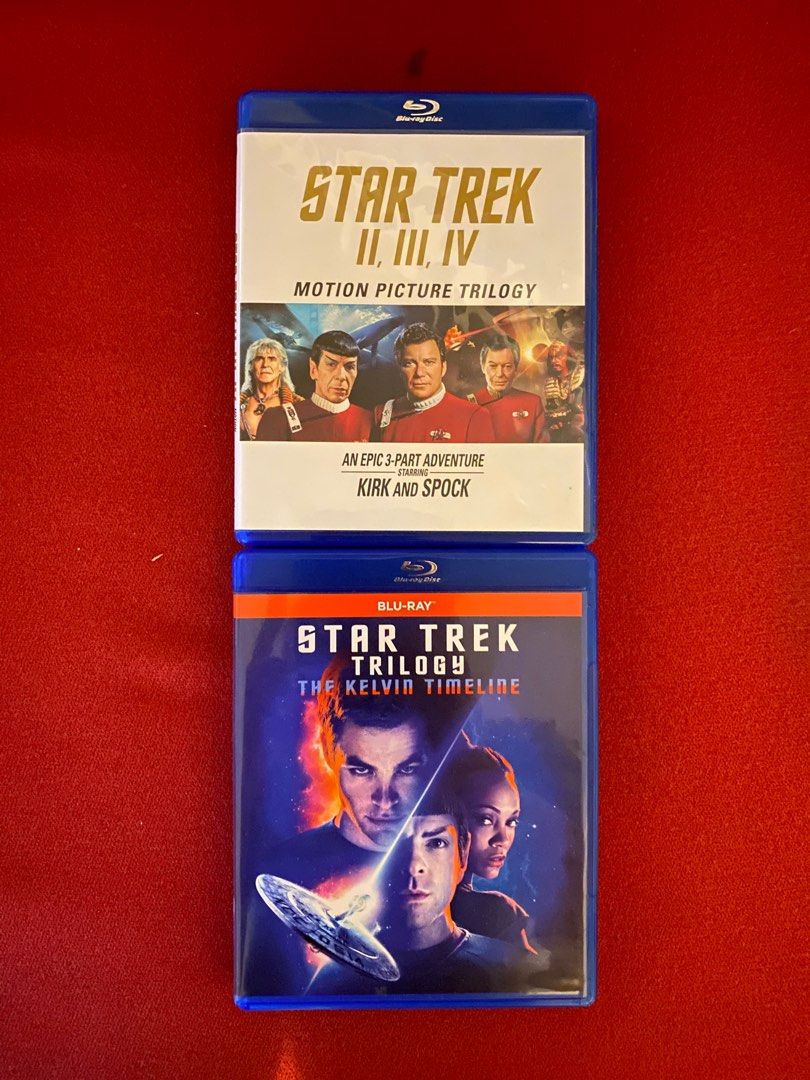 Star Trek BD bundle, Hobbies & Toys, Music & Media, CDs & DVDs on Carousell