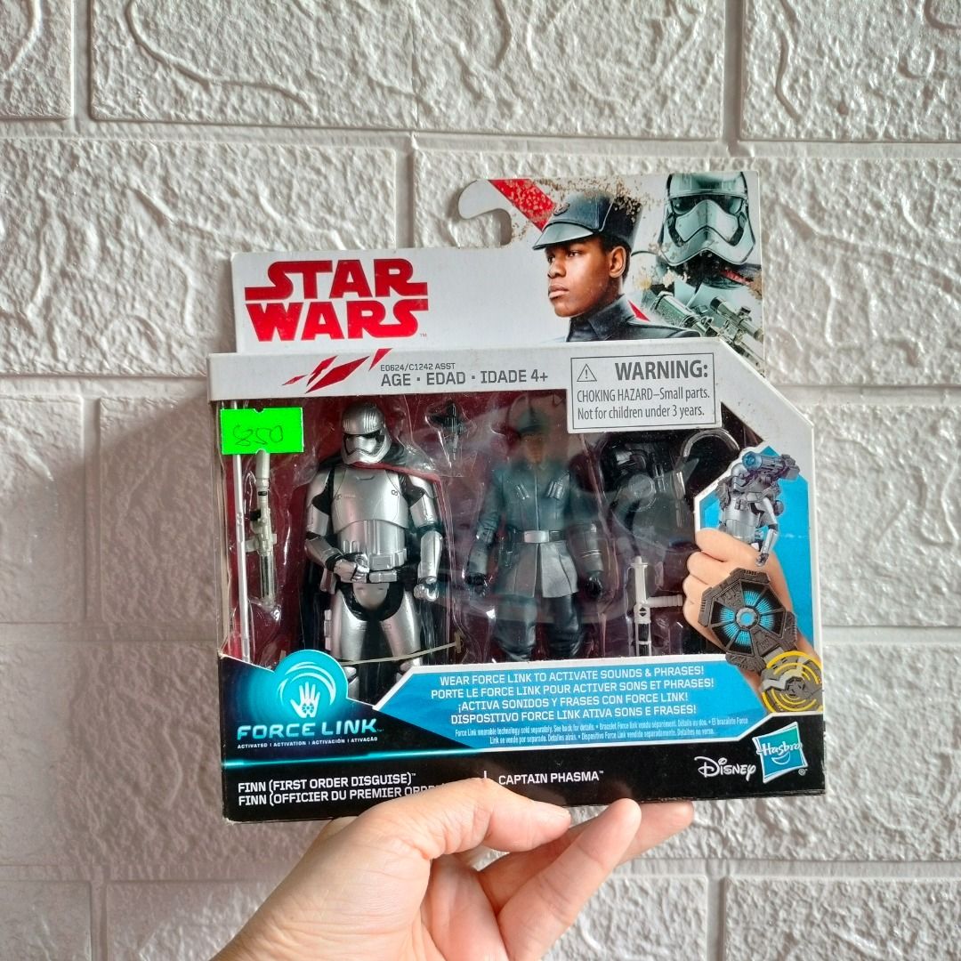 Star Wars Force Link Finn / Captain Phasma, Hobbies & Toys, Toys ...