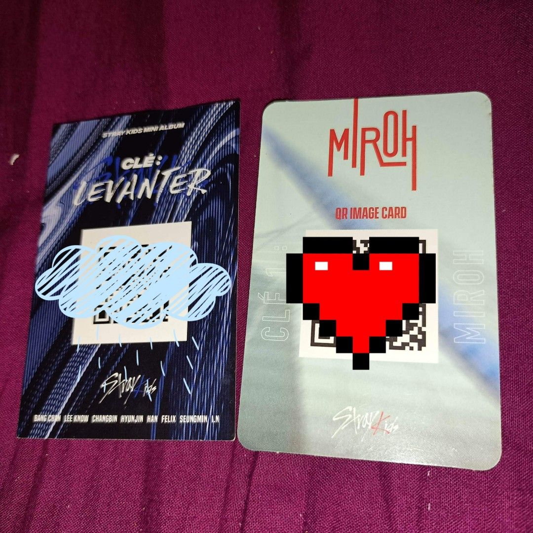 [BUNDLE] Stray Kids Jisung Levanter Photocard & Jeongin Miroh Photo Card, Hobbies & Toys ...