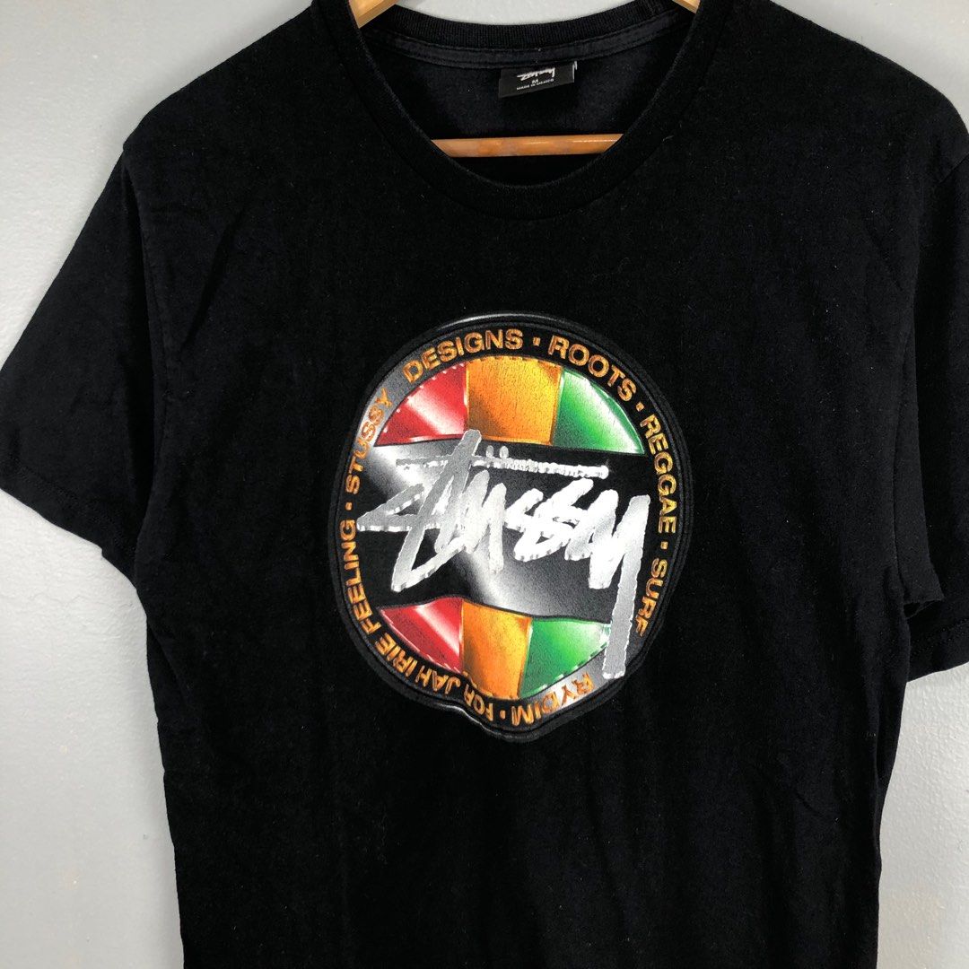 STUSSY REGGAE TEE, Men's Fashion, Activewear on Carousell
