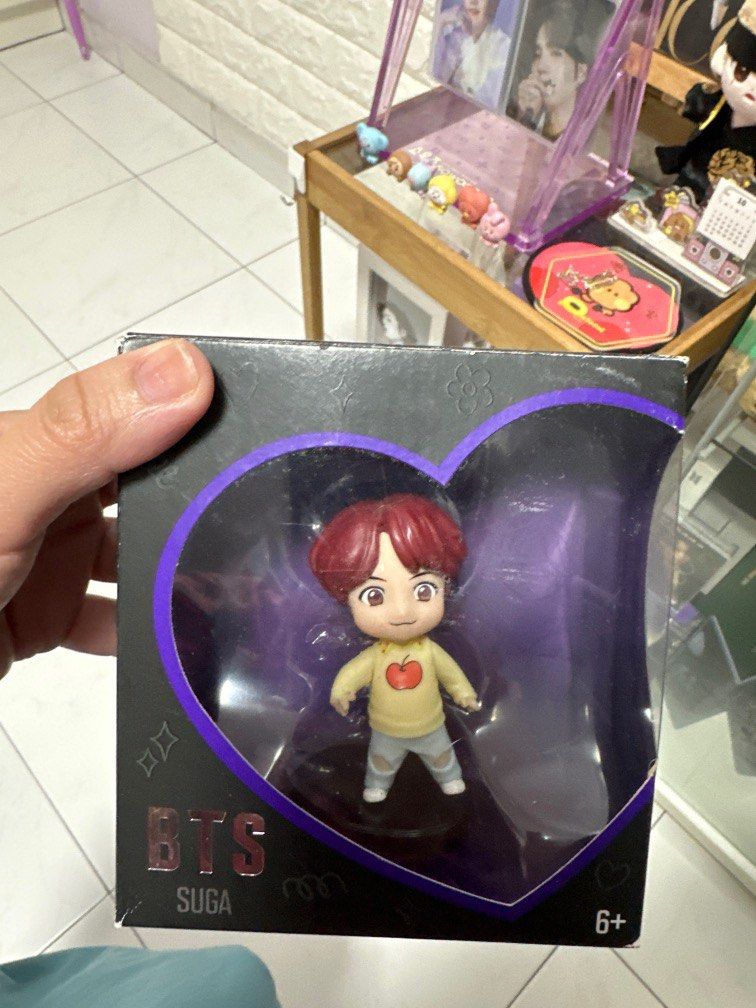 SUGA TINYTAN FIGURE, Hobbies & Toys, Memorabilia & Collectibles, K-Wave on Carousell