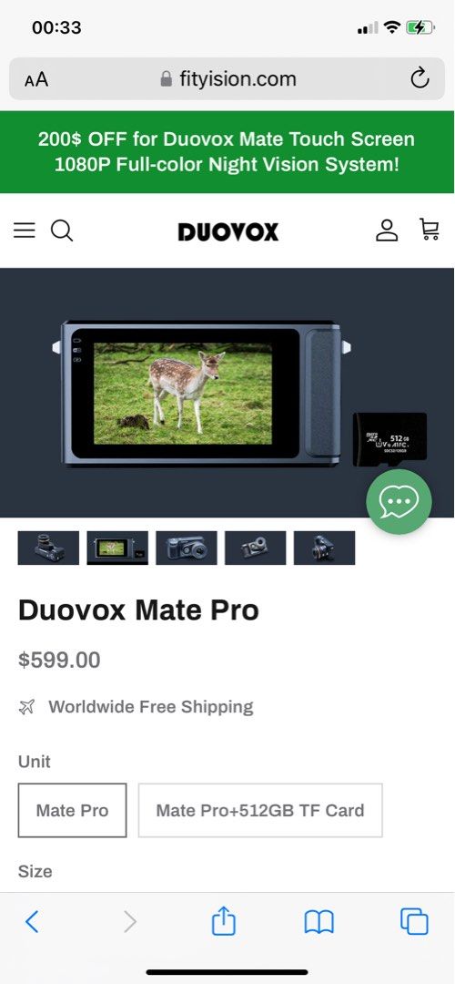 Super sale! Duovox mate pro night vision camera brand new at 50% off, Photography, Cameras on ...