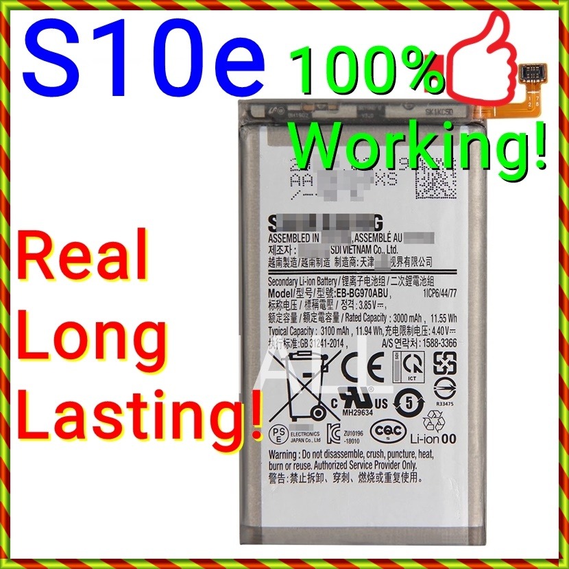 (Support 15W Fast Charging) NEW ORI Long Lasting Stable Battery EB ...