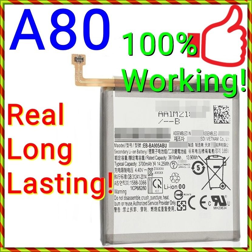 (Support 25W Super Fast Charge) NEW ORI Long Lasting Stable Battery EB ...