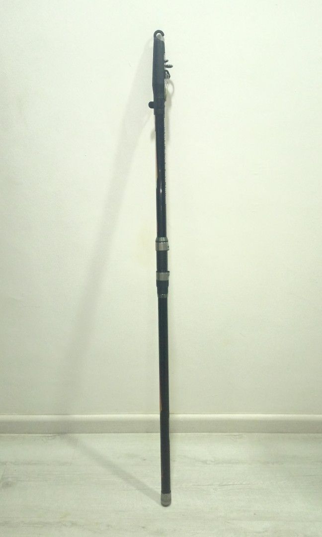 Telescopic 14ft rod, Sports Equipment, Fishing on Carousell