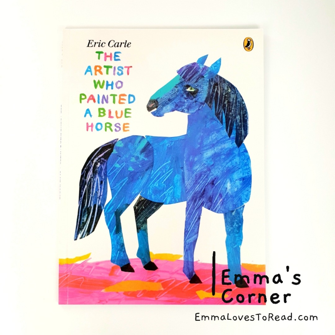 The Artist who Painted a Blue Horse by Eric Carle PB, Hobbies & Toys ...