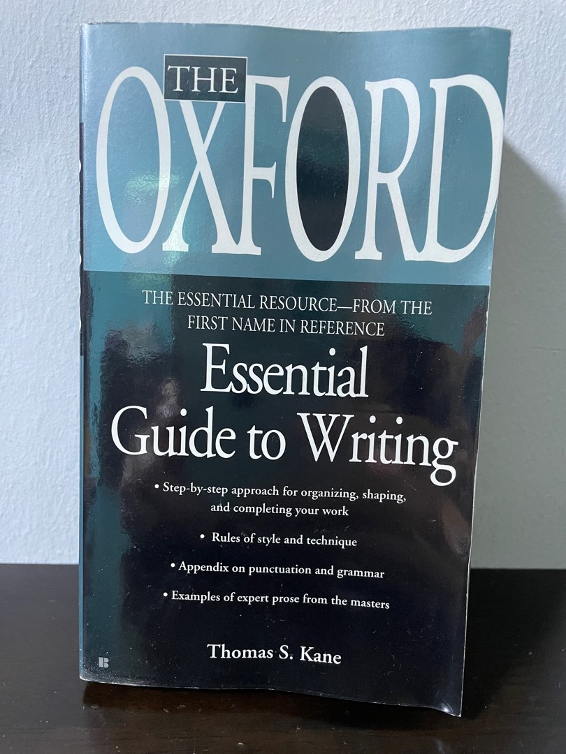 The Oxford Essential Guide to Writing, Hobbies & Toys, Books ...