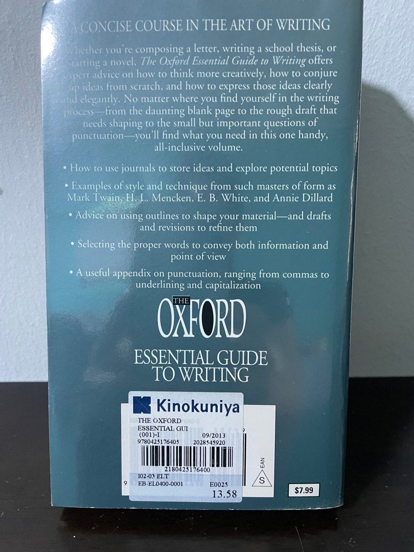 The Oxford Essential Guide to Writing, Hobbies & Toys, Books ...