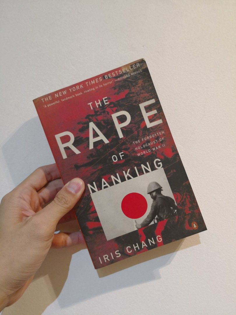 The Rape Of Nanking Book Iris Chang Japanese Occupation China Rare ...