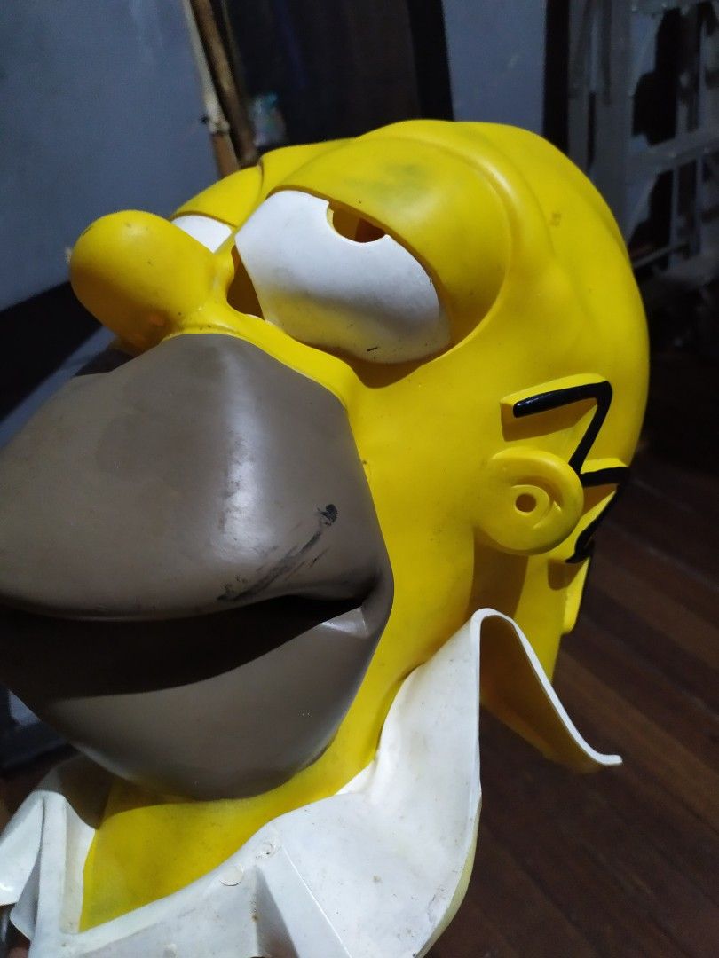 the Simpsons homer simpson mask, Hobbies & Toys, Toys & Games on Carousell