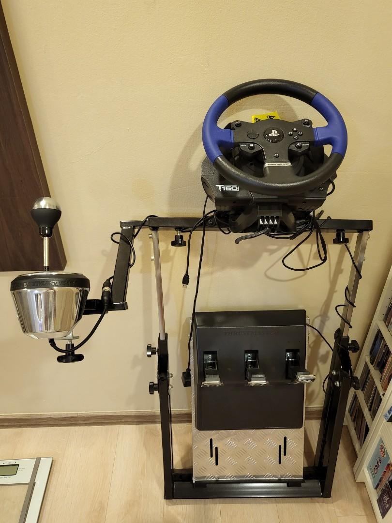 Thrustmaster T150 with T3PA, Thrustmaster TH8A Shifter and Next Level ...