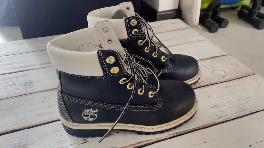 Timberland customised shoes, Babies & Kids, Babies & Kids Fashion on ...