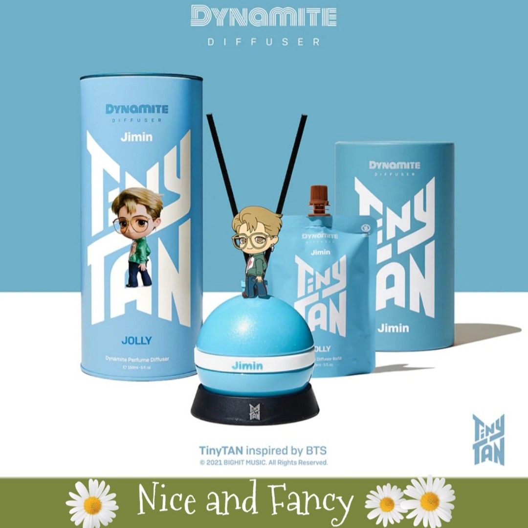 TinyTan Dynamite Jimin Diffuser, Furniture & Home Living, Home ...