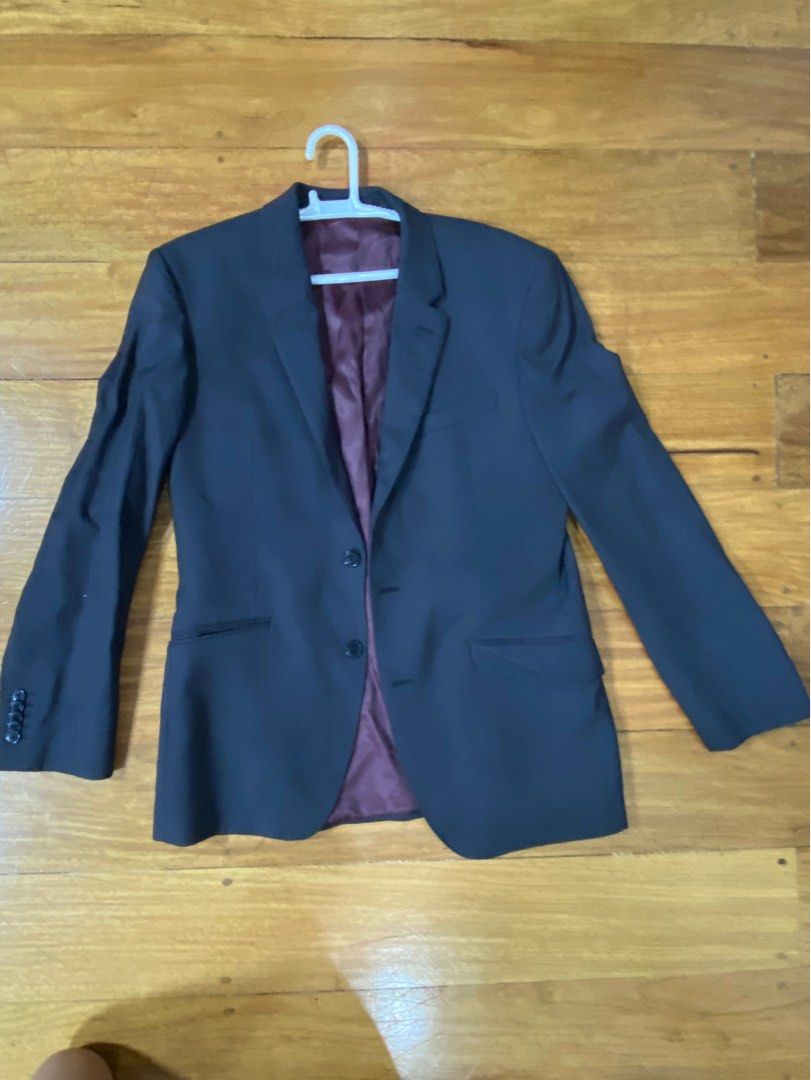 TM LEWIN SUIT SET, Men's Fashion, Coats, Jackets and Outerwear on Carousell
