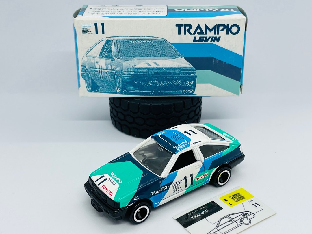Tomica 78 Toyota Corolla Levin AE86 - Trampio by II ADO - Made In Japan ...
