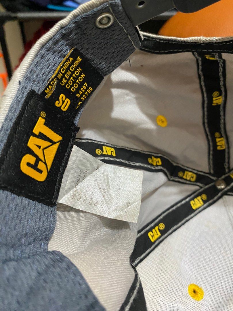 topi CATERPILLAR diesel power official tag vintage, Fesyen Pria ...