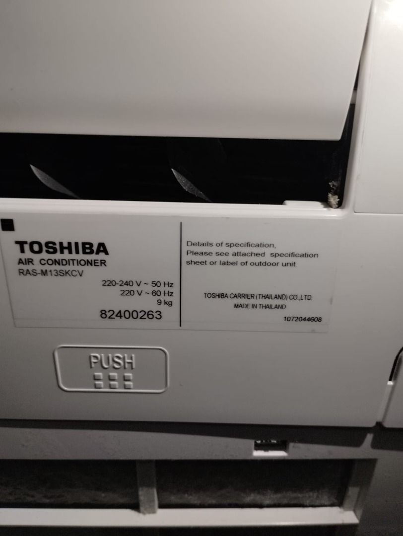 Toshiba Inverter Recon Set System 3 with 4 ticks!!!, TV & Home ...