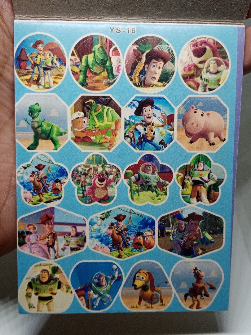 Toy Story 3 Sticker Album, Hobbies & Toys, Stationary & Craft, Art ...