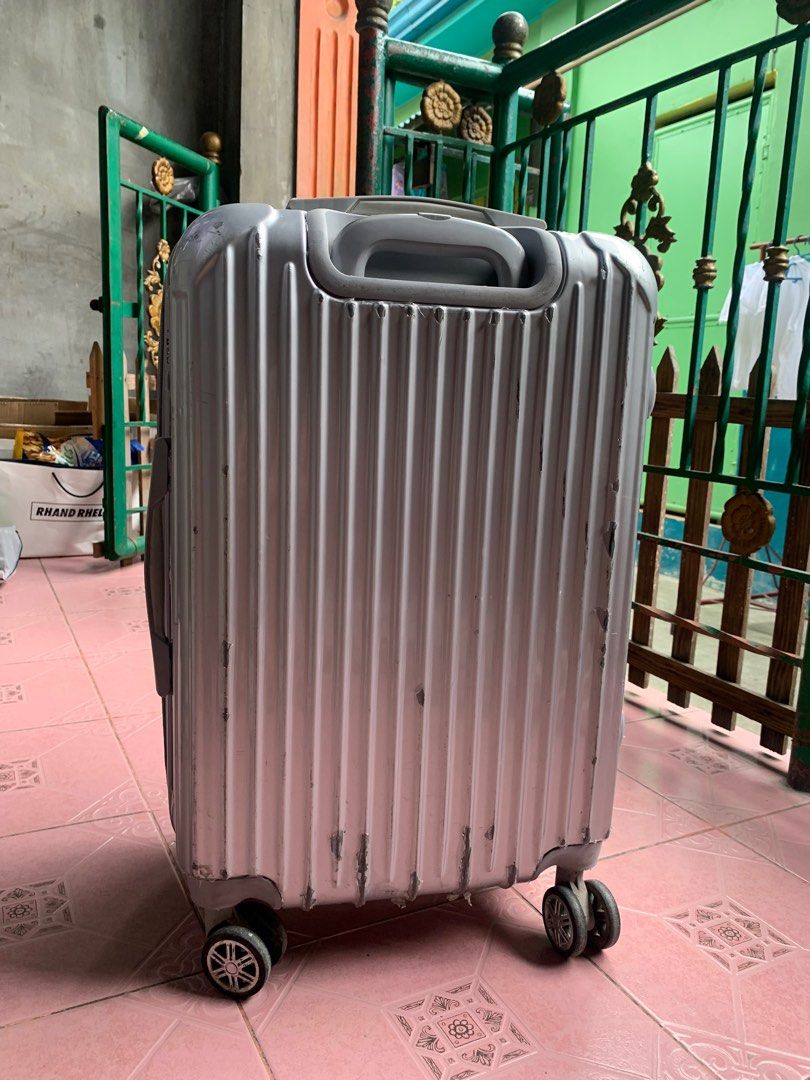 Travel basic luggage in Silver, Hobbies & Toys, Travel, Luggage on ...