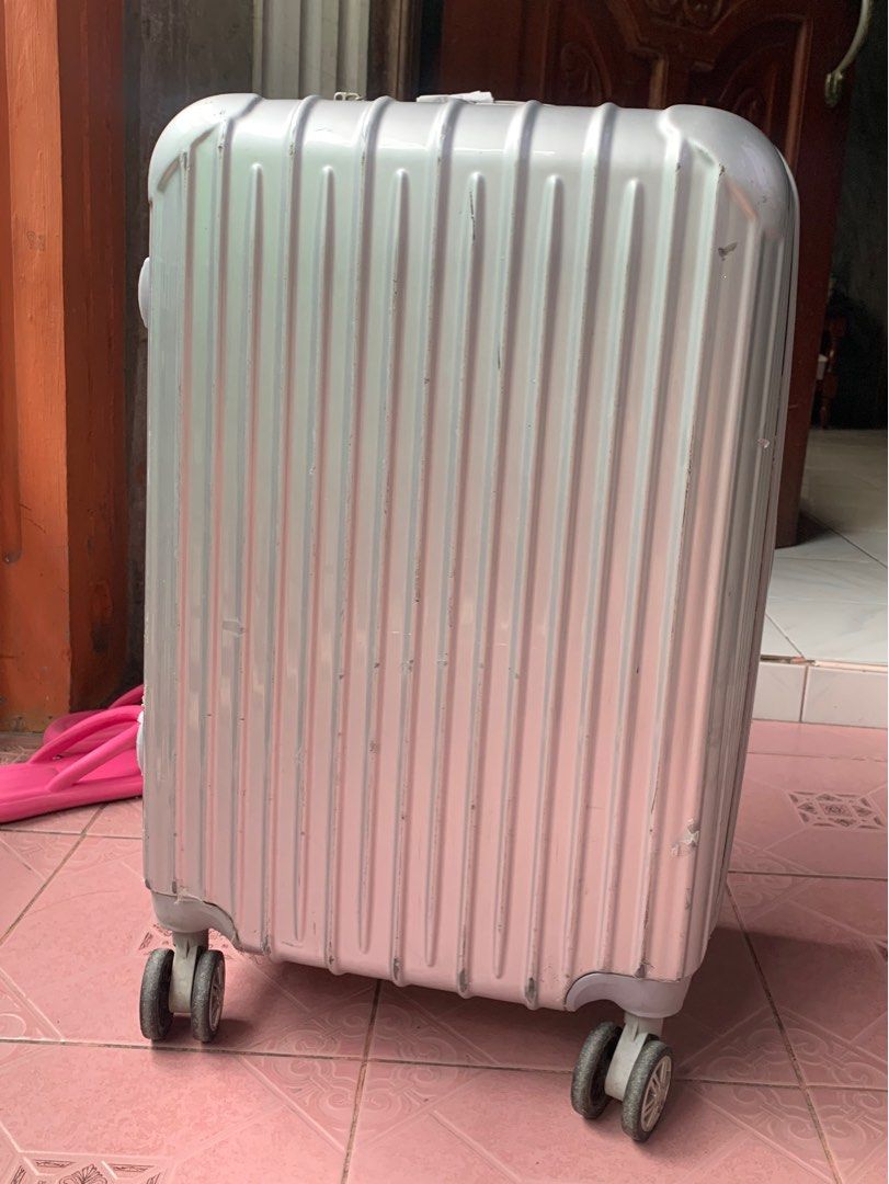 Travel basic luggage in Silver, Hobbies & Toys, Travel, Luggage on ...