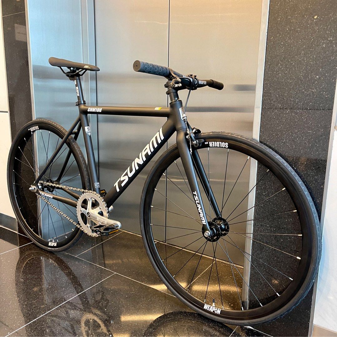 Tsunami SNM 100/fixie bike/Frame set($320)/Complete bike ($629)/fixed ...