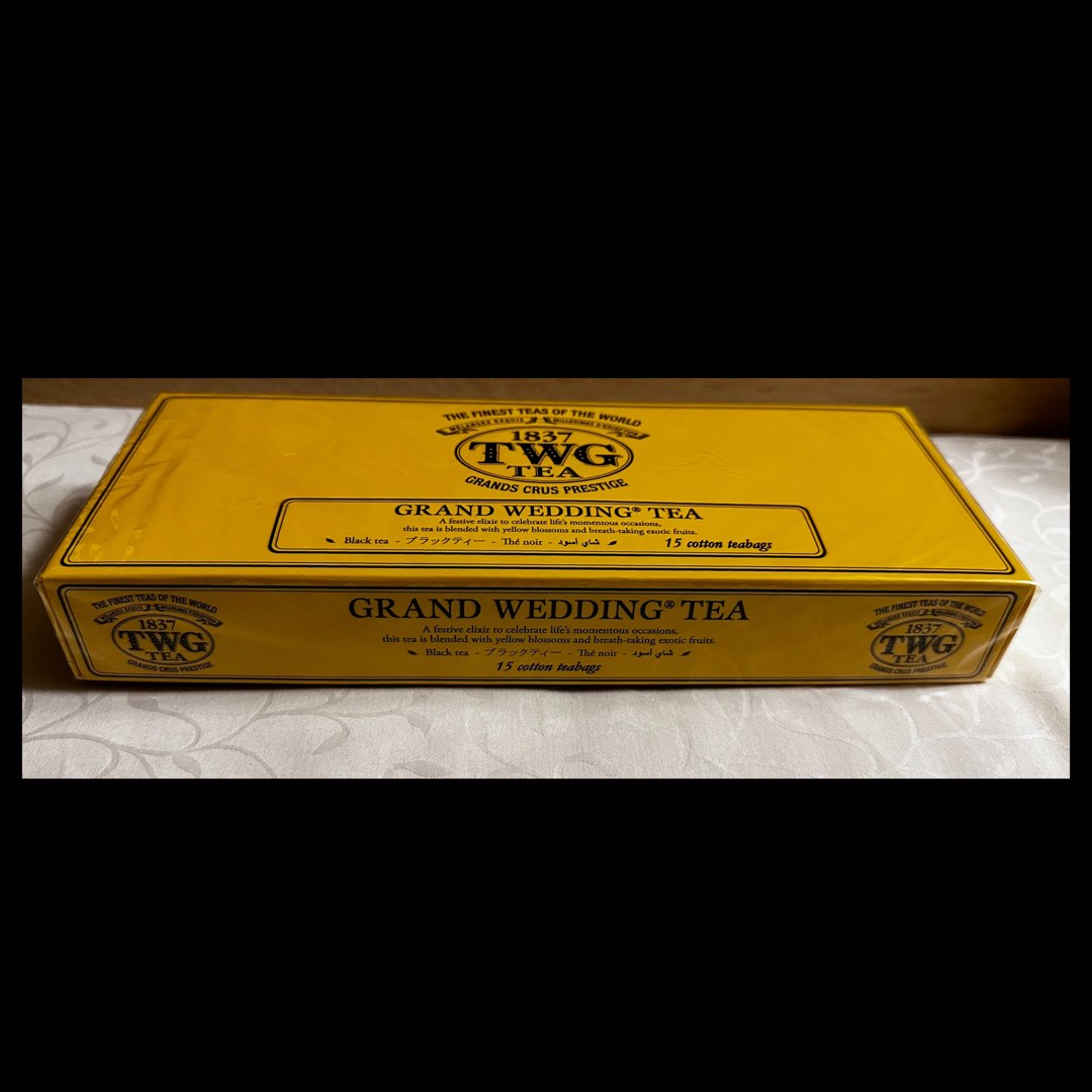 TWG Grand Wedding Tea, Food & Drinks, Beverages on Carousell