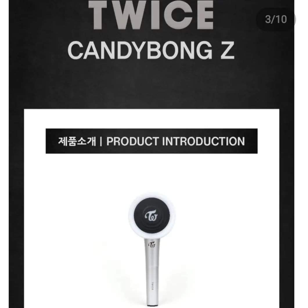 TWICE Official Light Stick | CANDY BONG Z, Hobbies & Toys, Memorabilia ...