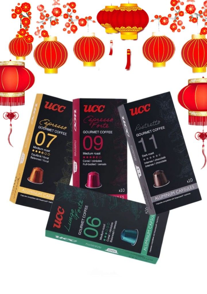 UCC Gourmet Coffee Capsules, Food & Drinks, Beverages on Carousell