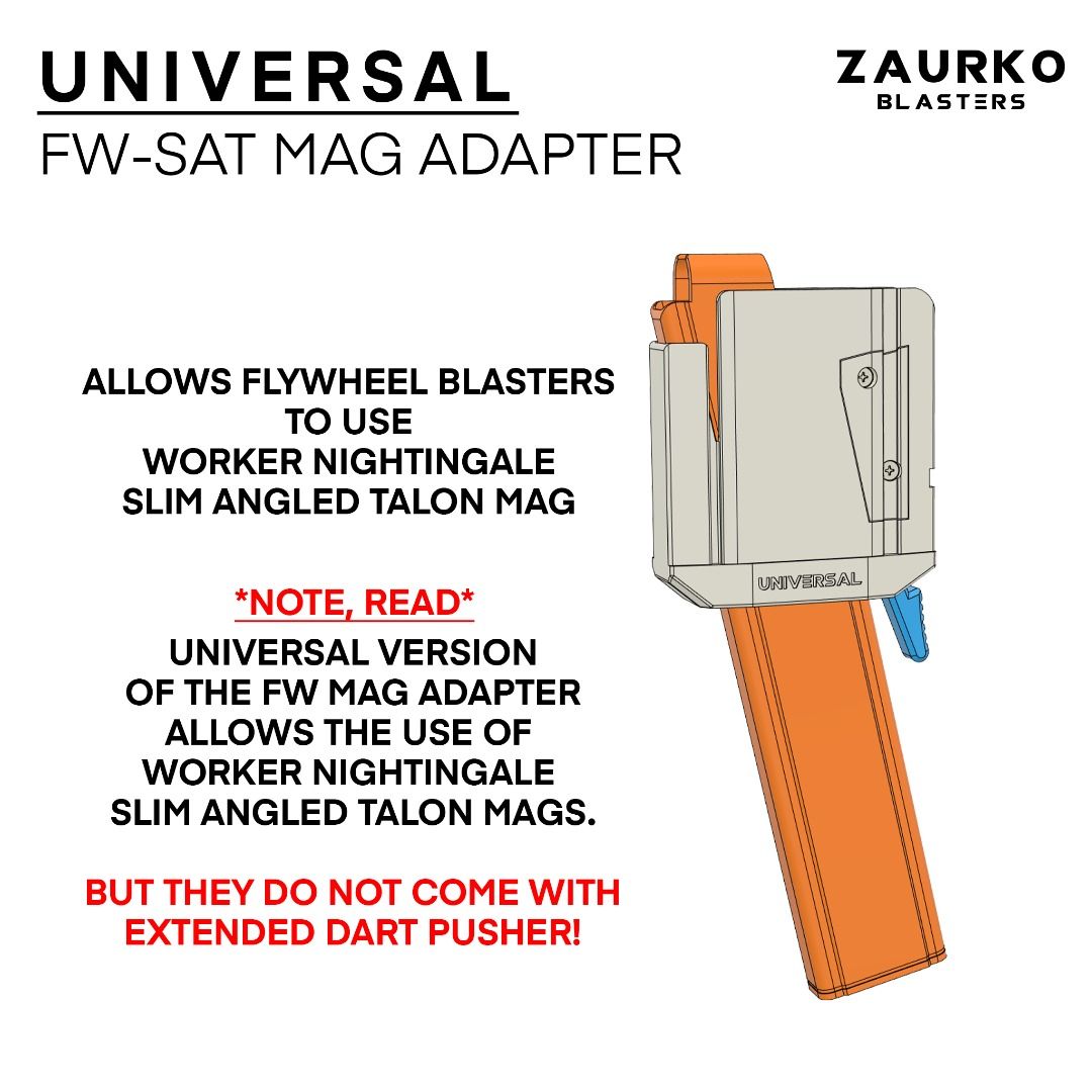 Universal - FW-SAT Mag Adapter (Flywheel - Slim Angled Talon), Hobbies ...