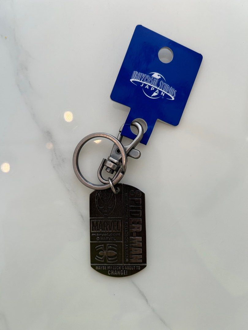 Universal Studio Japan Spider-Man Keychain, Hobbies & Toys, Toys ...
