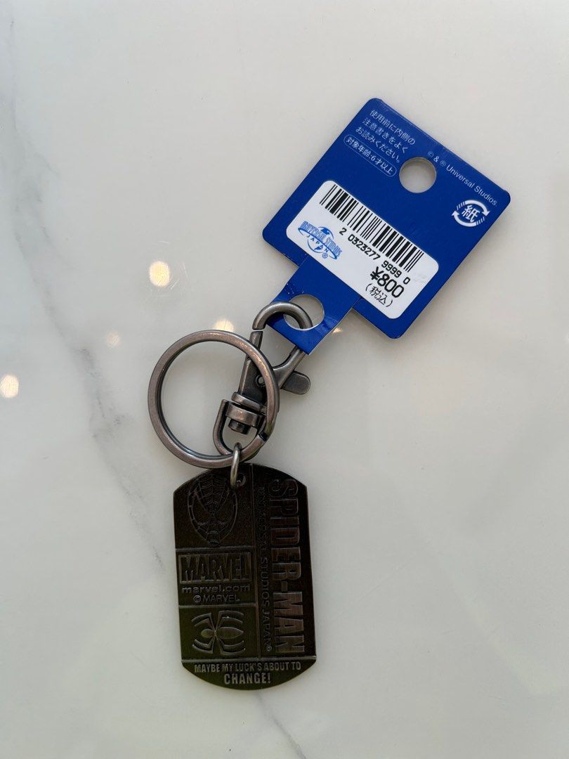 Universal Studio Japan Spider-Man Keychain, Hobbies & Toys, Toys ...