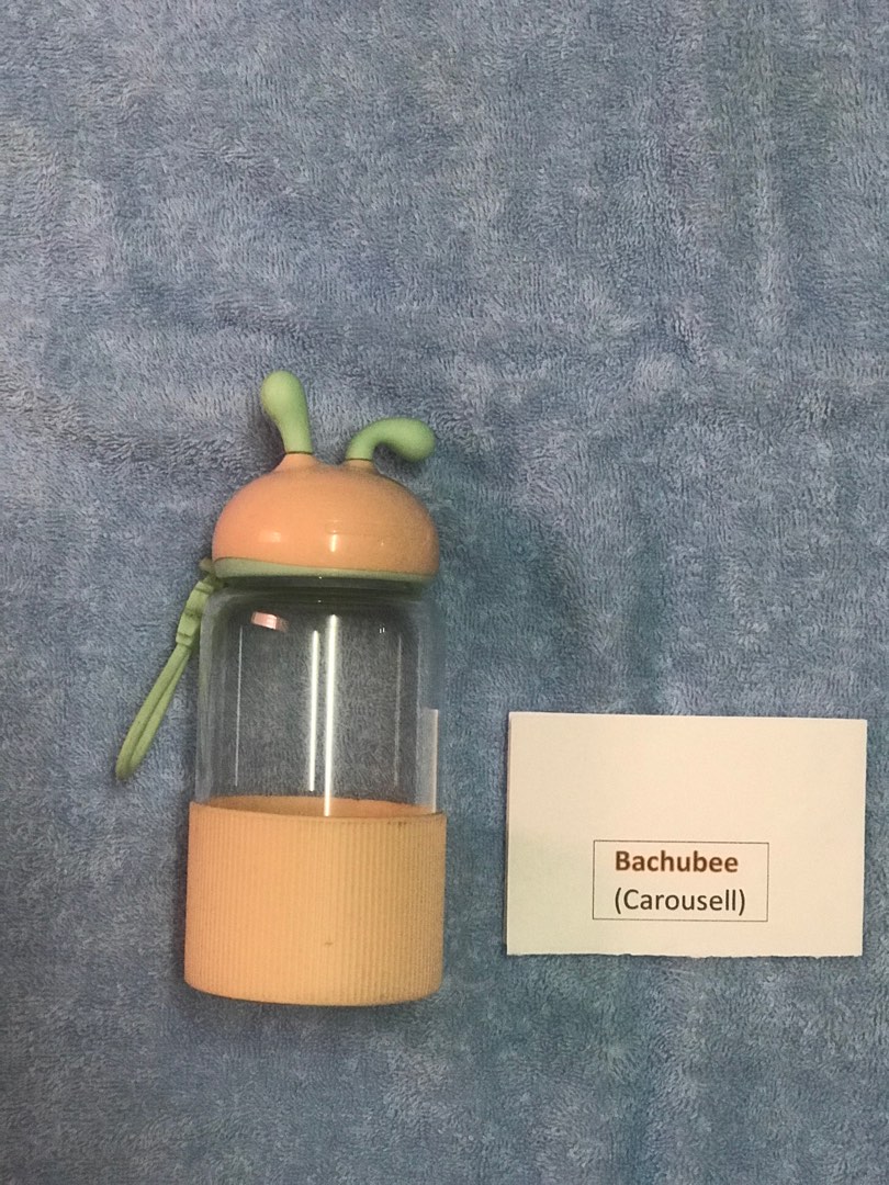 Used Mumuso Cute Alien Glass Cup, Furniture & Home Living, Kitchenware ...