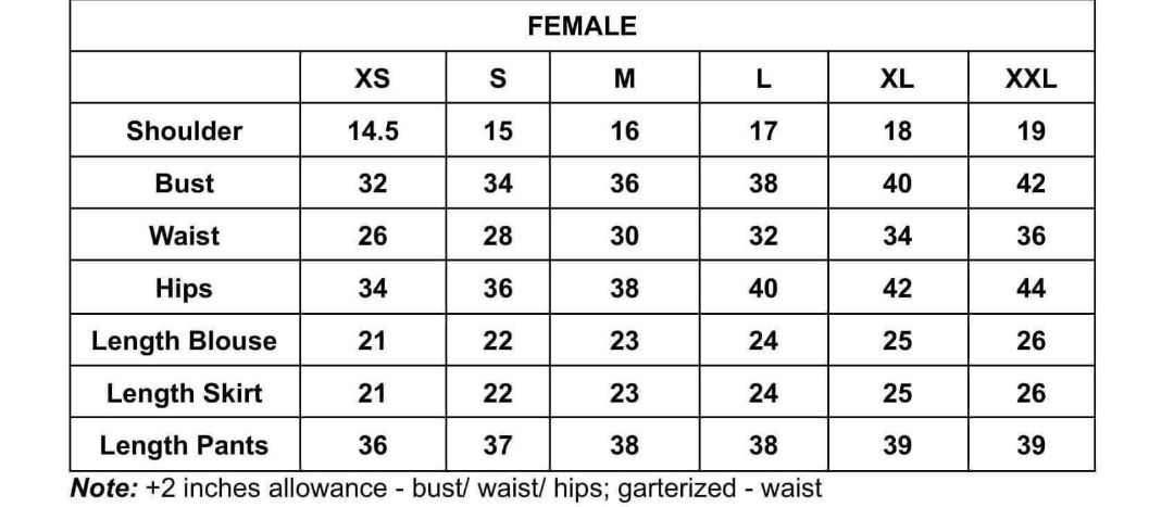 UST AMV Large Female Uniform Set, Women's Fashion, Dresses & Sets, Sets ...