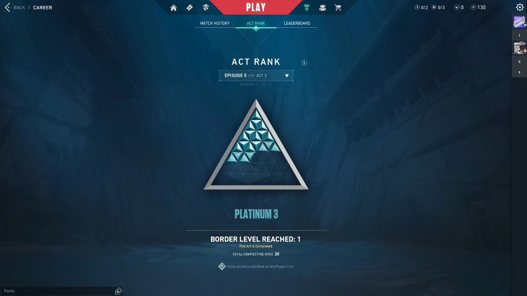 Valorant Gold 3 smurf account previous act rank plat 3, Video Gaming ...