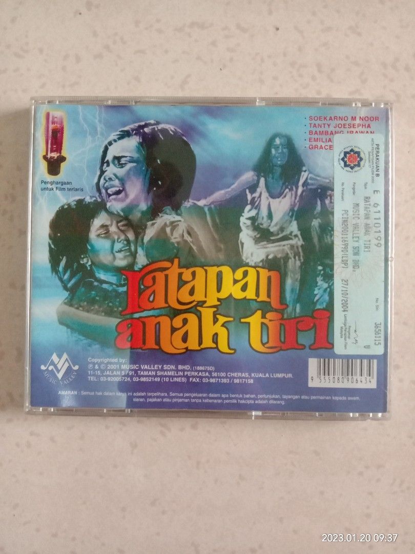 vcd filem Ratapan anak tiri, Hobbies & Toys, Music & Media, CDs & DVDs ...