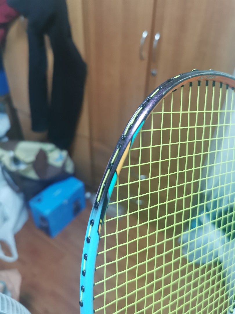 Victor Auraspeed 70k Badminton Racket 4UG5, Sports Equipment, Sports ...