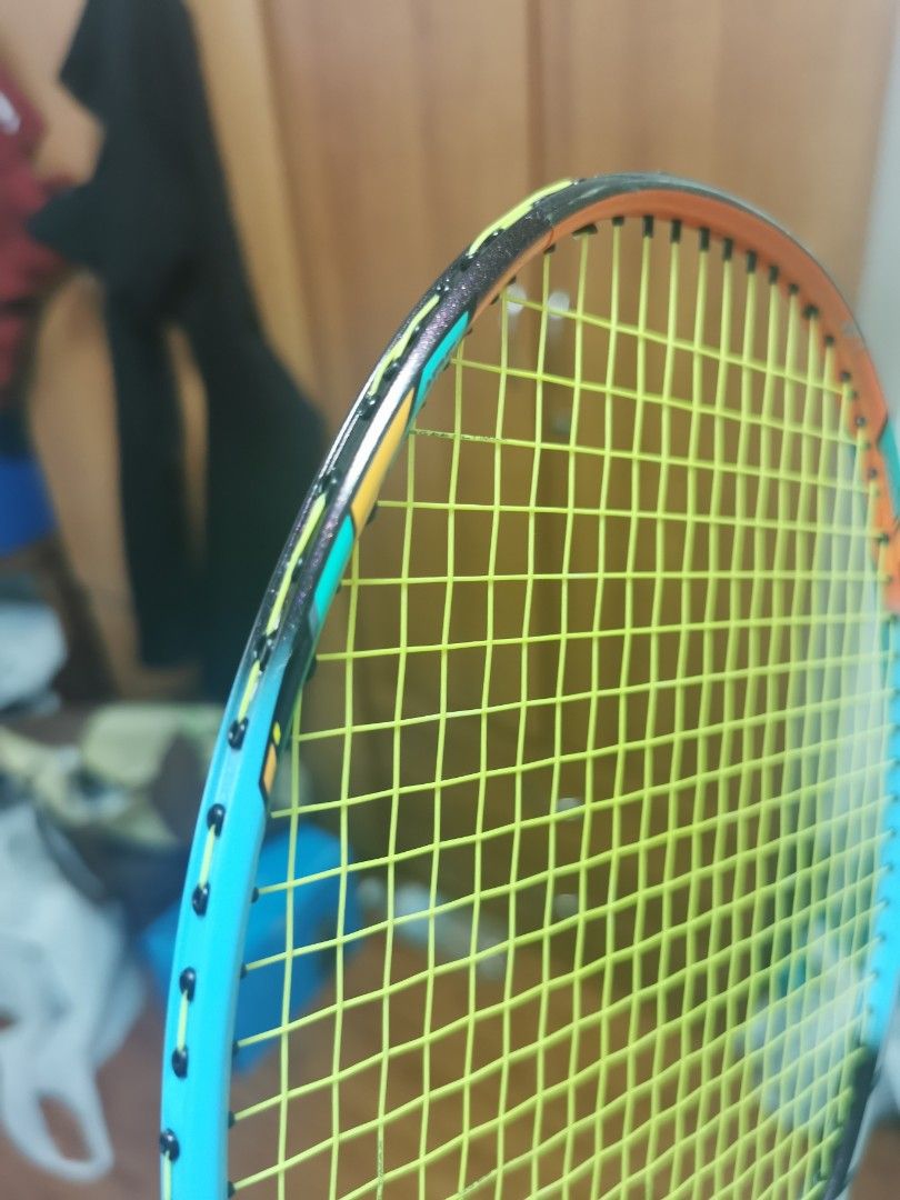Victor Auraspeed 70k Badminton Racket 4UG5, Sports Equipment, Sports ...