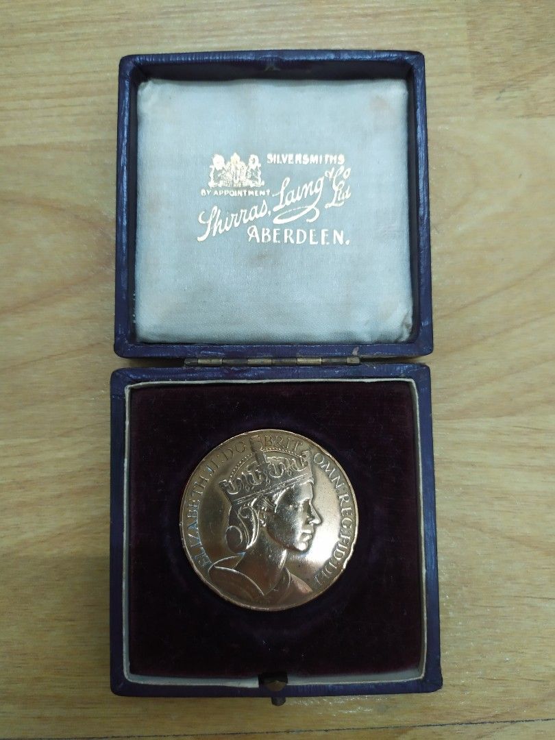 Vintage 1953 Rolls Royce Coronation Of Queen Elizabeth Commemorative ...