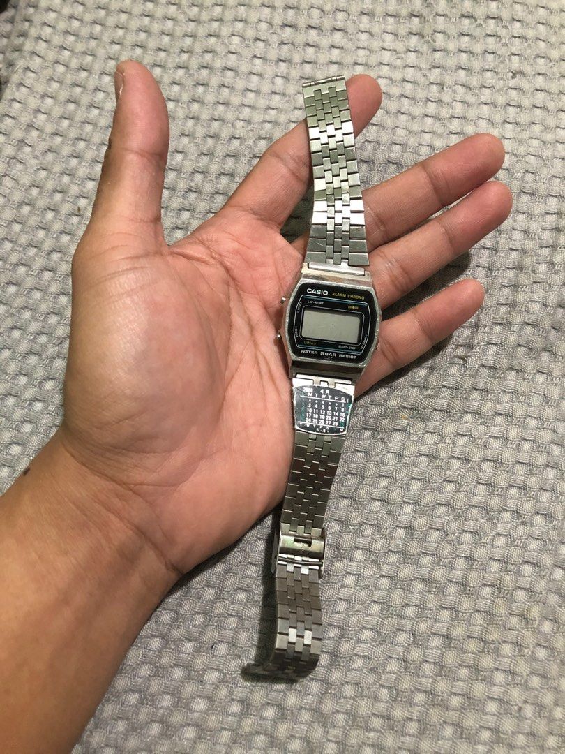 Vintage Casio 593-W-31 made in Malaysia, Men's Fashion, Watches ...
