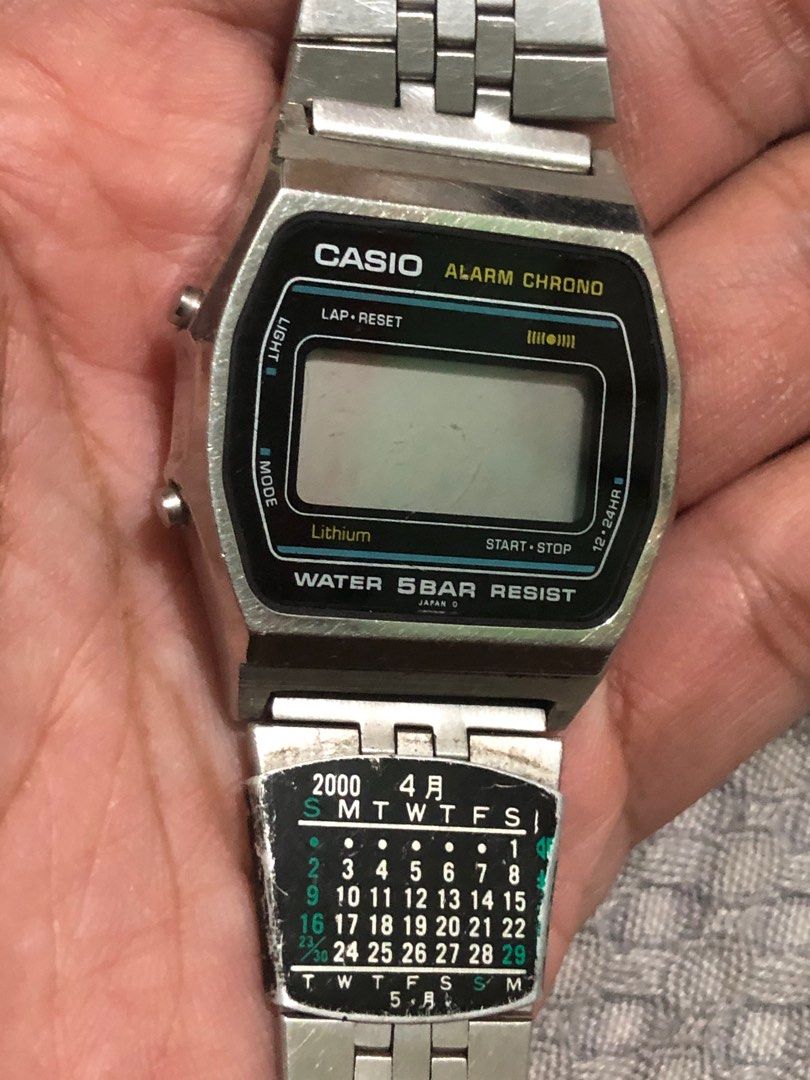 Vintage Casio 593-W-31 made in Malaysia, Men's Fashion, Watches ...