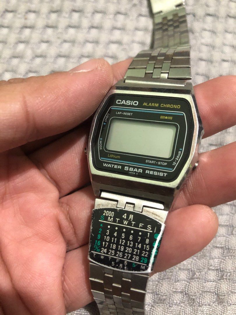 Vintage Casio 593-W-31 made in Malaysia, Men's Fashion, Watches ...