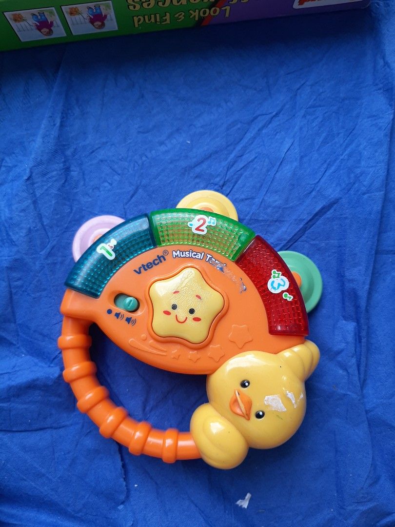 Vtech musical tambourine, Toys & Collectibles, Mainan di Carousell