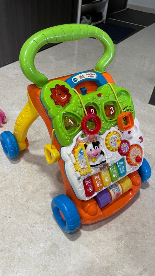 VTech Sit-to-stand learning walker, Babies & Kids, Infant Playtime on ...