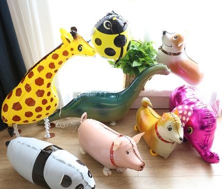 Walking Animals Balloon/ Pet Helium Balloons/ Party Birthday Gift ...